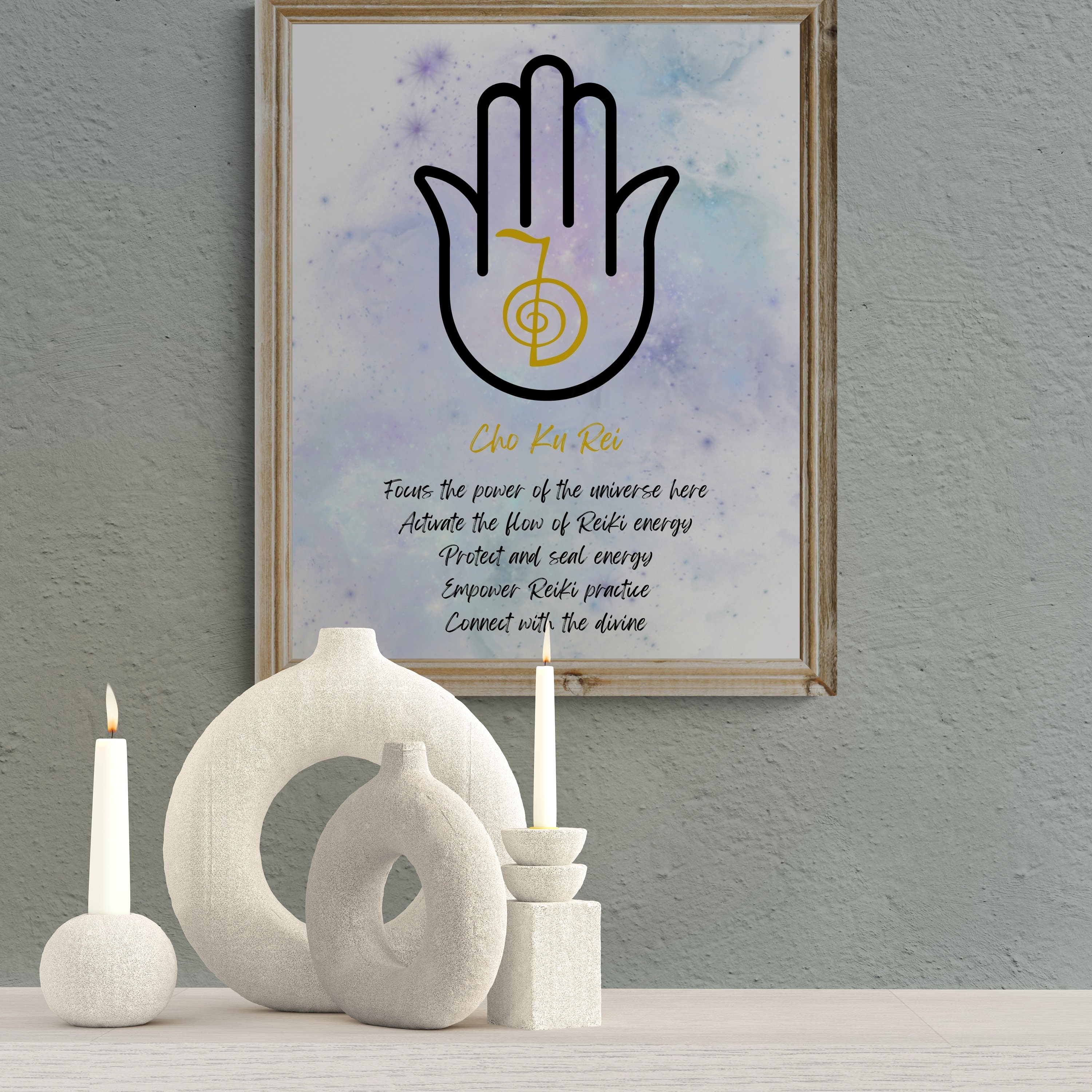 PRINTABLE Cho Ku Rei Reiki Symbol South Hemisphere Universe Energy ...