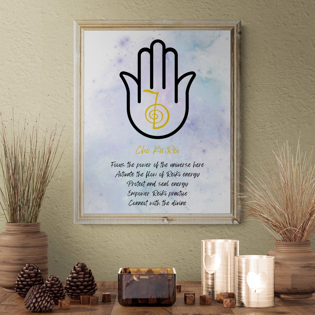 PRINTABLE Cho Ku Rei Reiki Symbol South Hemisphere Universe Energy ...