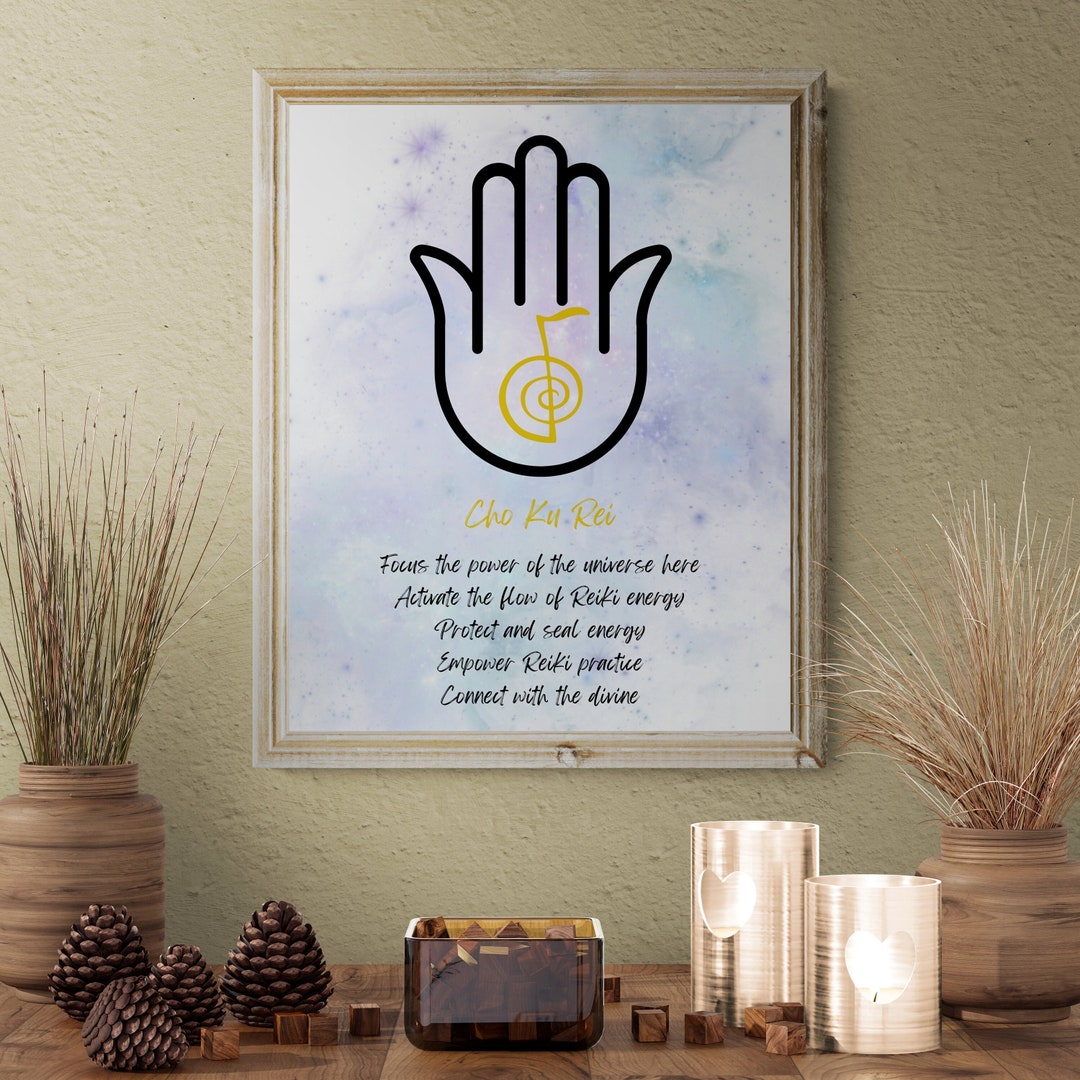 PRINTABLE Cho Ku Rei Reiki Symbol North Hemisphere | Universe Energy ...