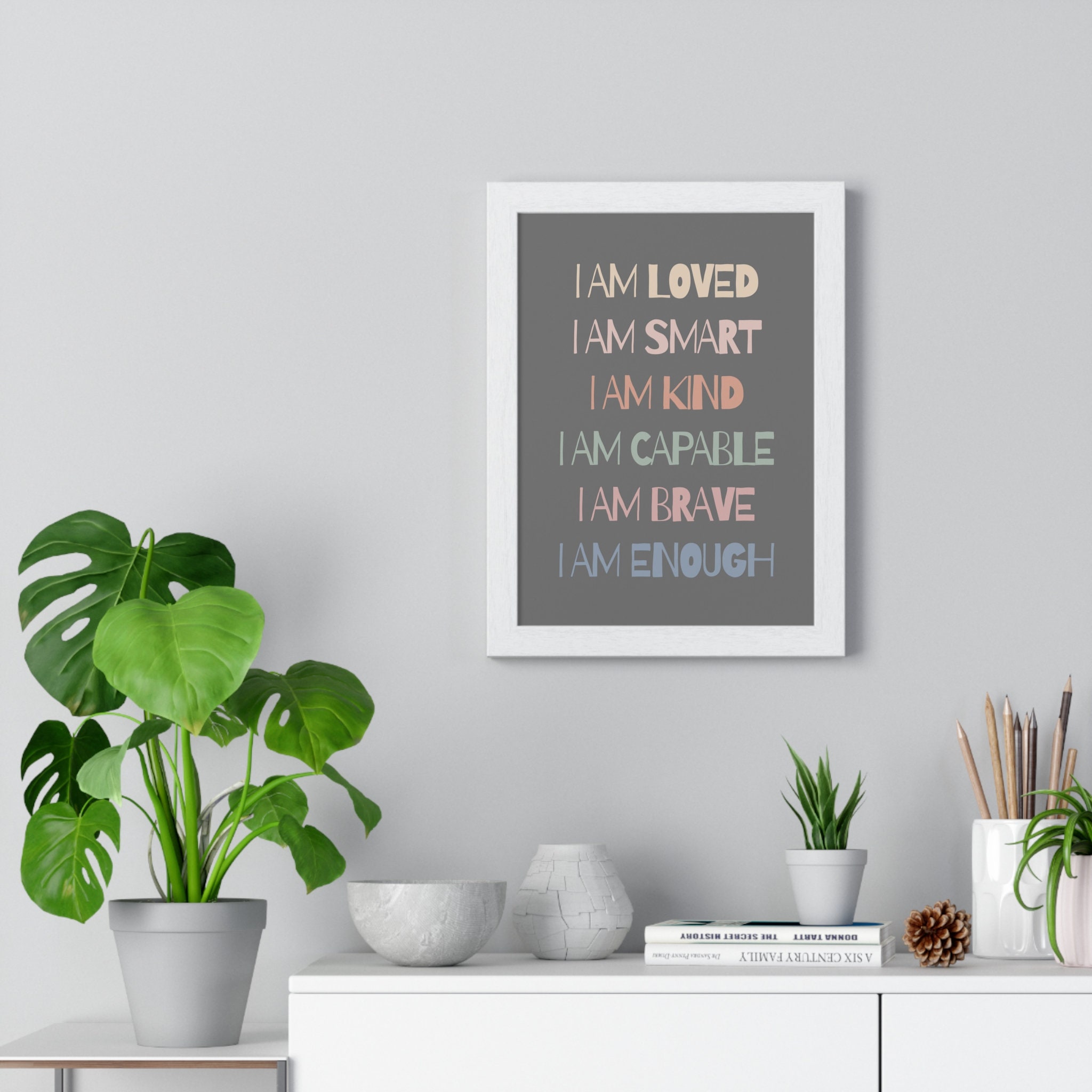 Grounding Poster| Positive Affirmations Poster| 3 Sizes Included ...