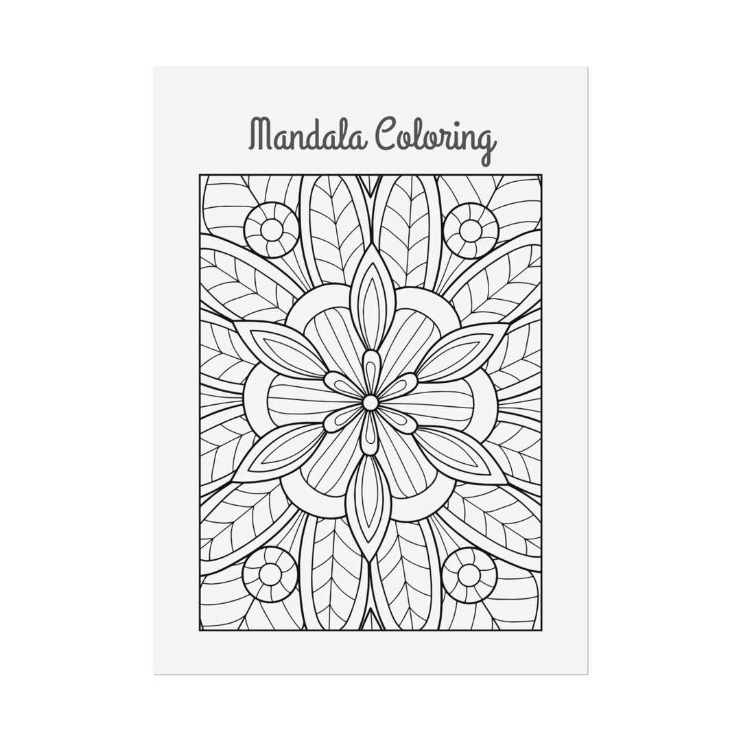 50 Mandala Pages, Adult Coloring, Mindfulness, Creative Therapy ...