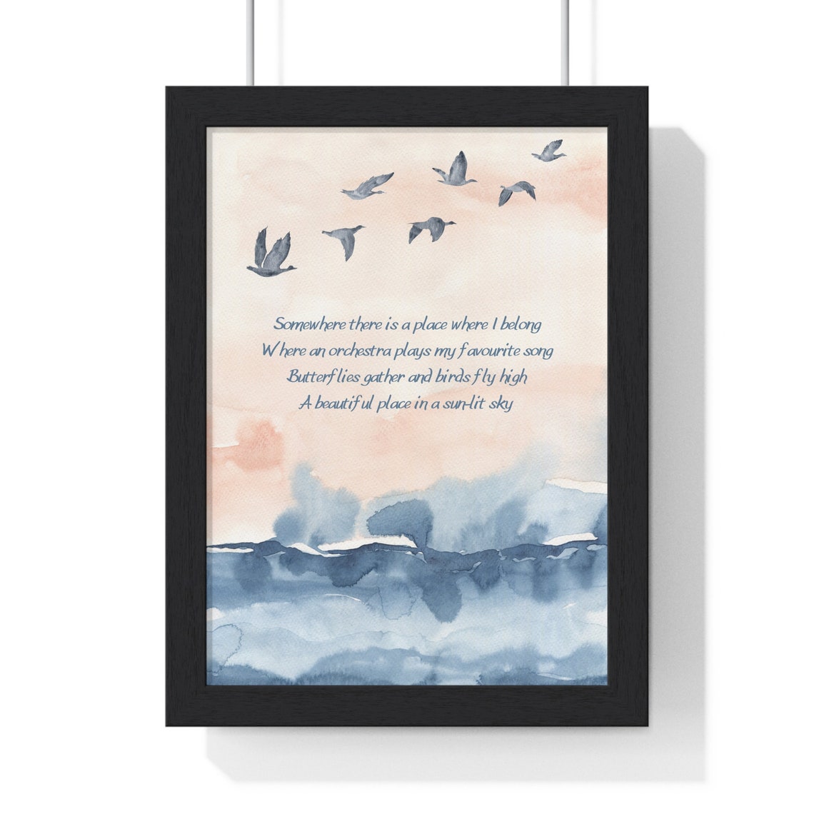 Poems Printable Poem Poetry Poem About Belonging Instant Download ...