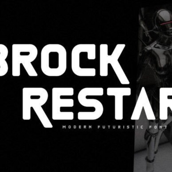 Brock Script Font - Etsy