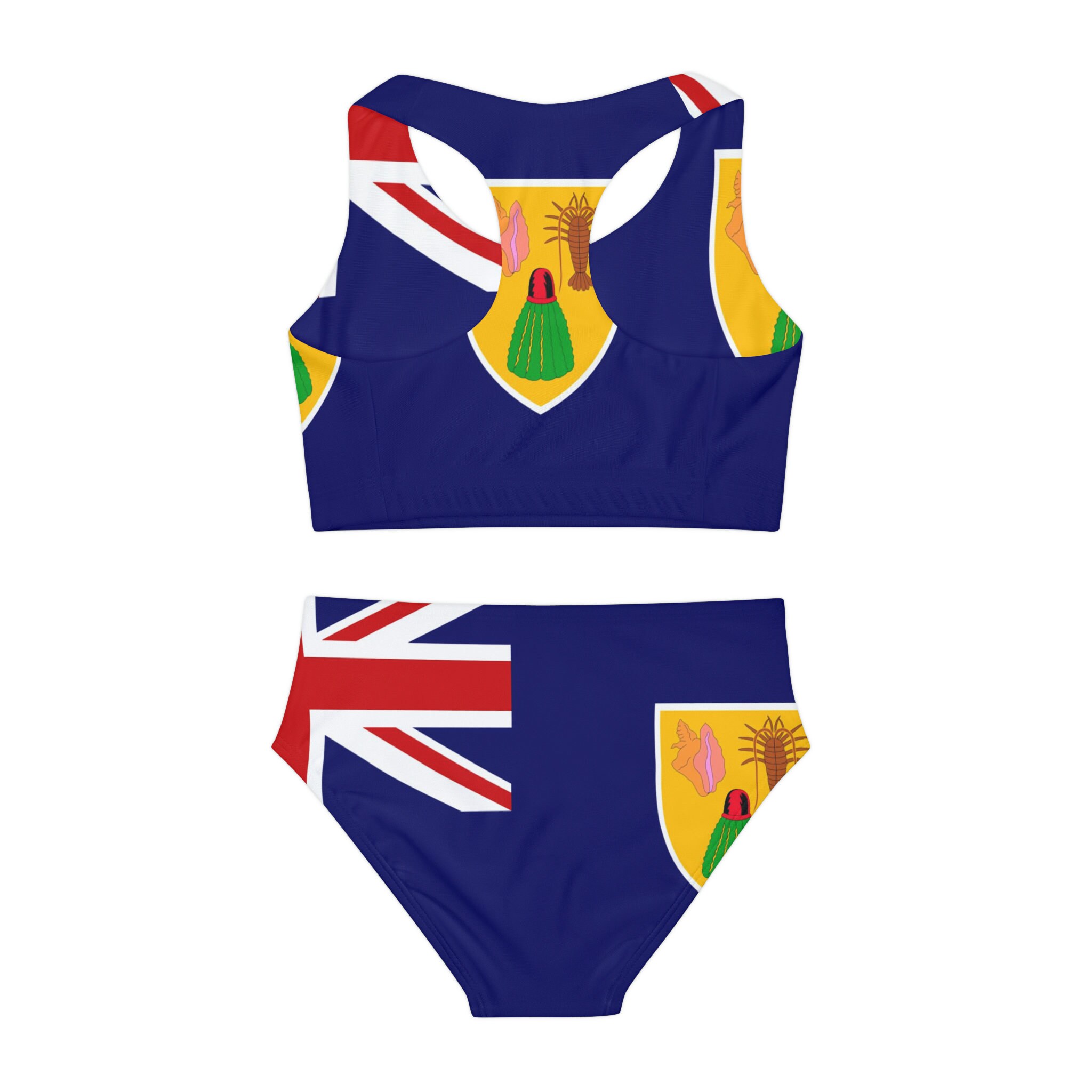 TCI Flag Girls Swimsuit AOP / Girls Bathing Suit - Etsy