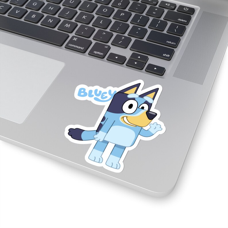 Bluey Kiss-cut Peel and Stick Decals, Birthday Decorations, Room Vinyl ...