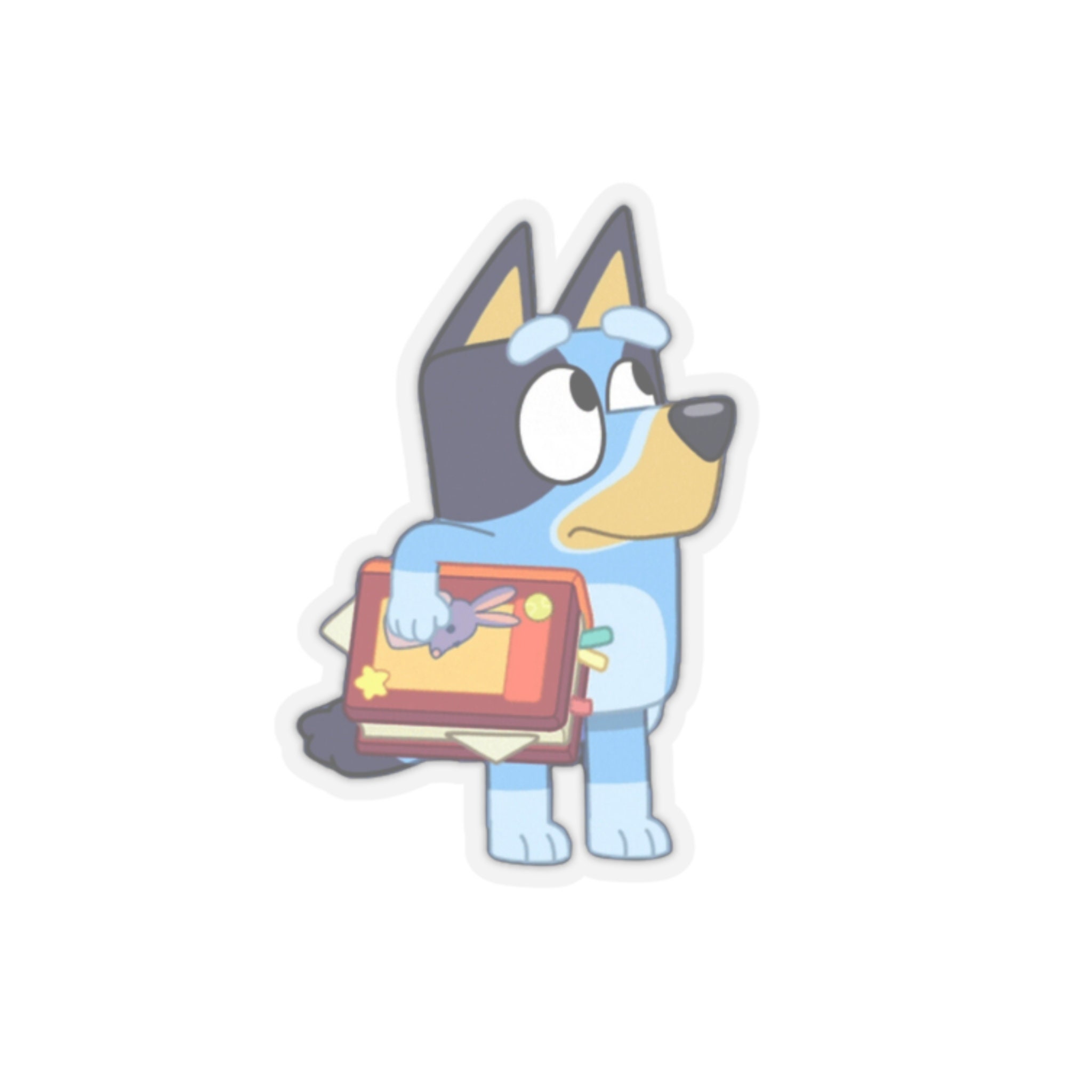 Bluey Kiss-cut Peel and Stick Decals, Birthday Decorations, Room Vinyl ...