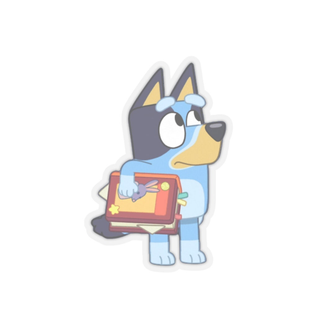 Bluey Kiss-cut Peel and Stick Decals, Birthday Decorations, Room Vinyl ...