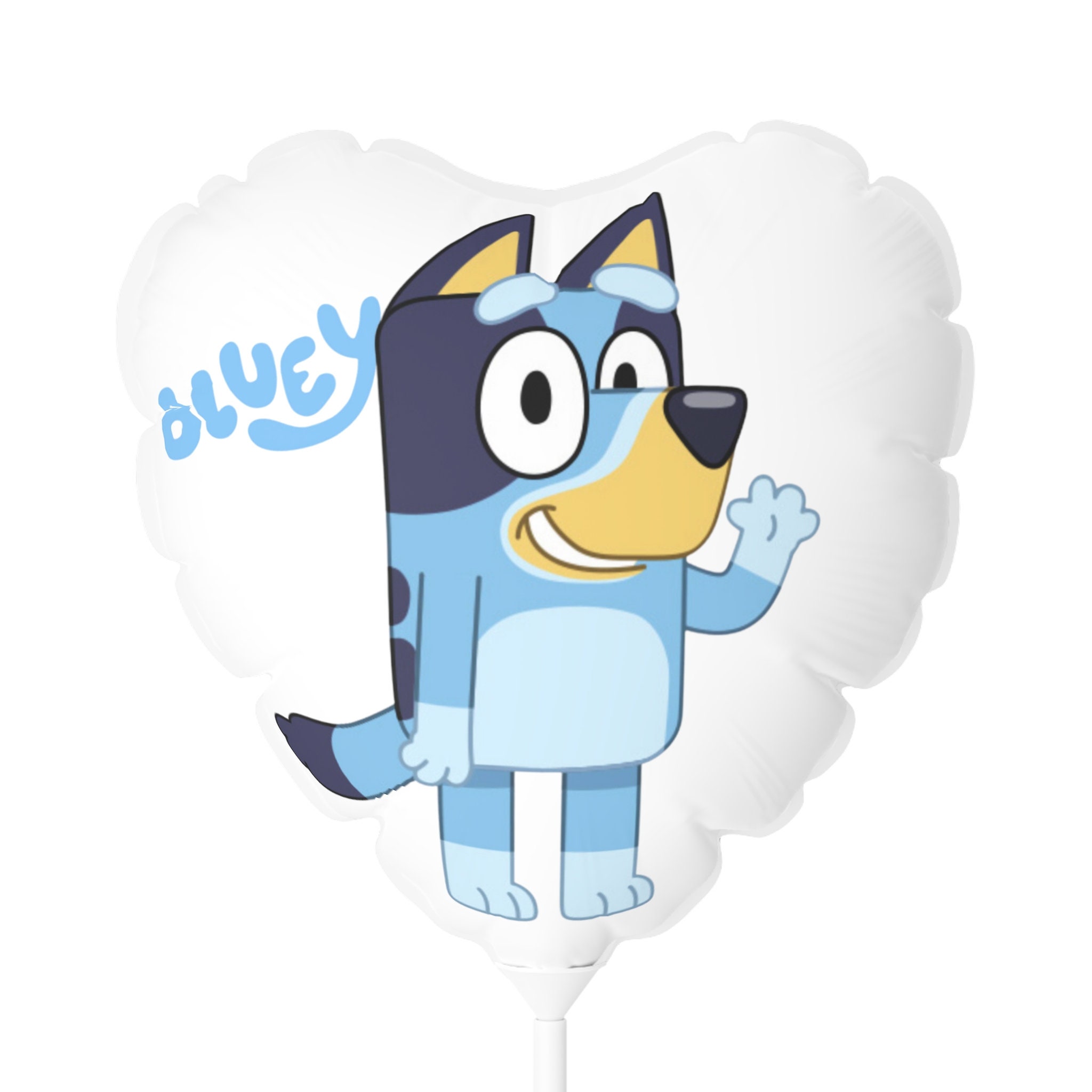 Bluey Party Balloon for Girl or Boy, Round Shape and Heart-shaped ...