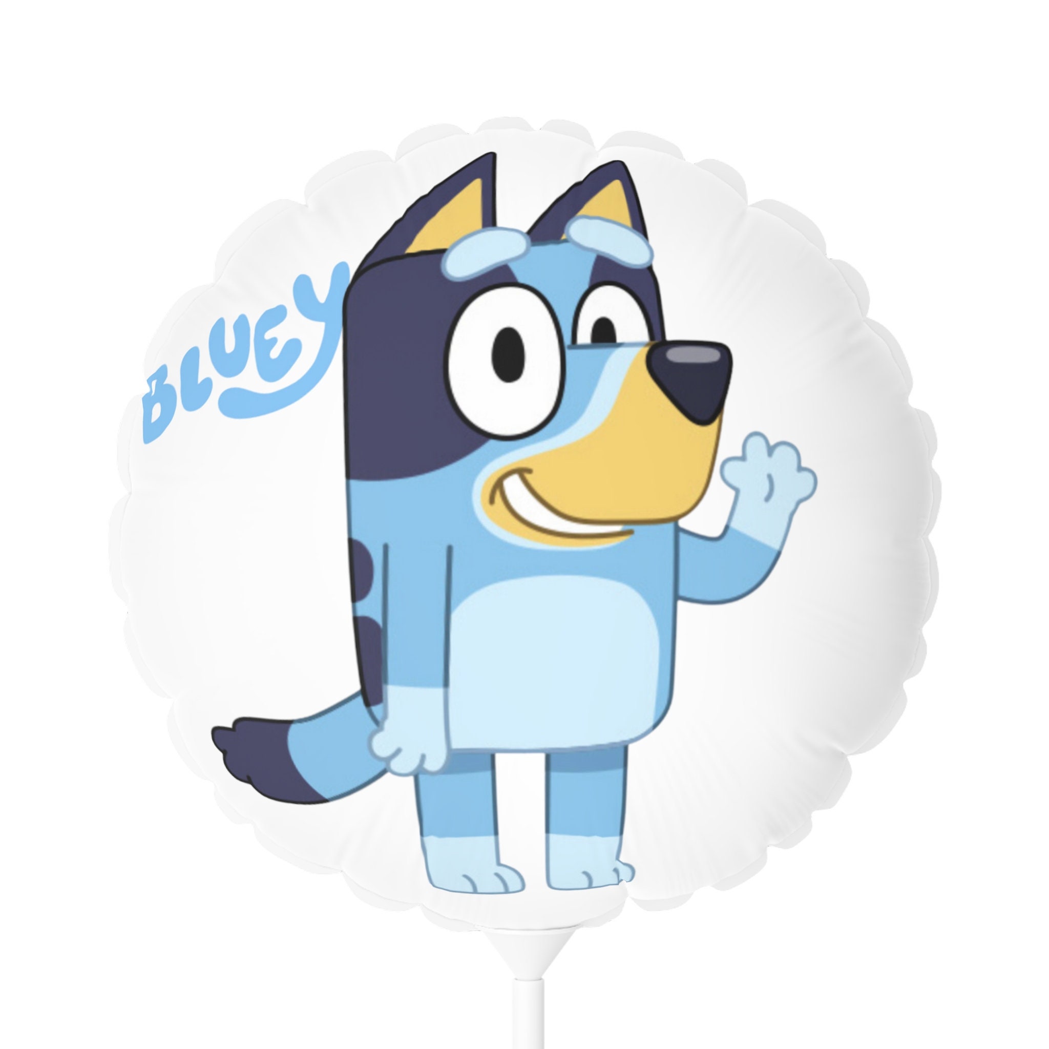Bluey Party Balloon for Girl or Boy, Round Shape and Heart-shaped ...