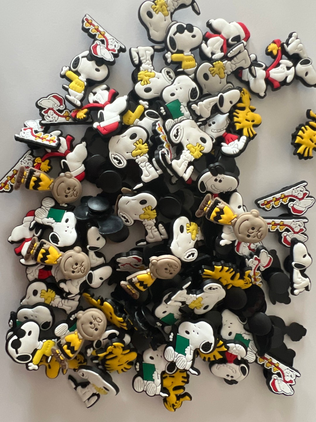 Adorable Snoopy Croc Charms, Bling, Shoe Clips, Shoe Charm, PVC Charms ...