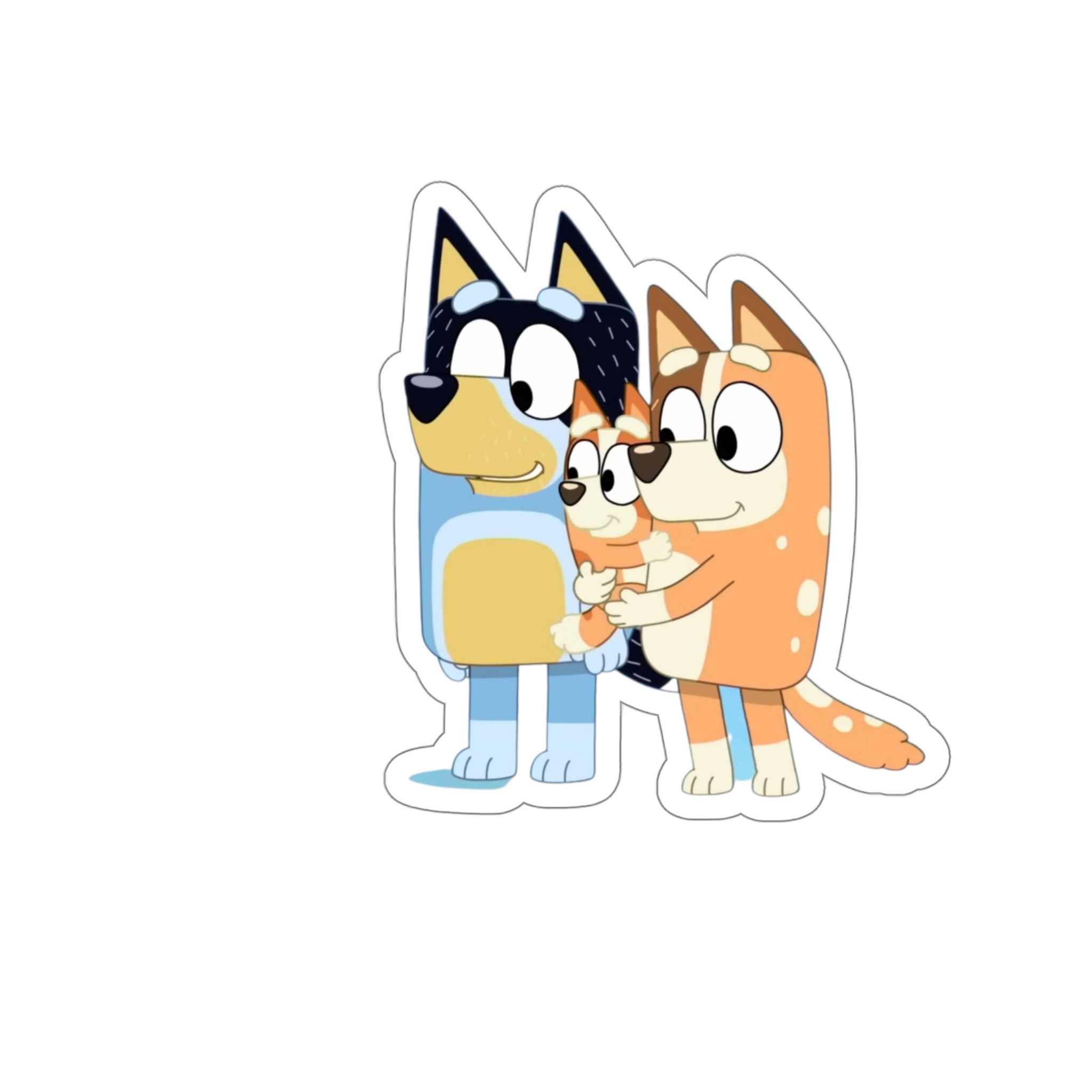 Bluey Kiss-cut Peel and Stick Decals Birthday Decorations - Etsy