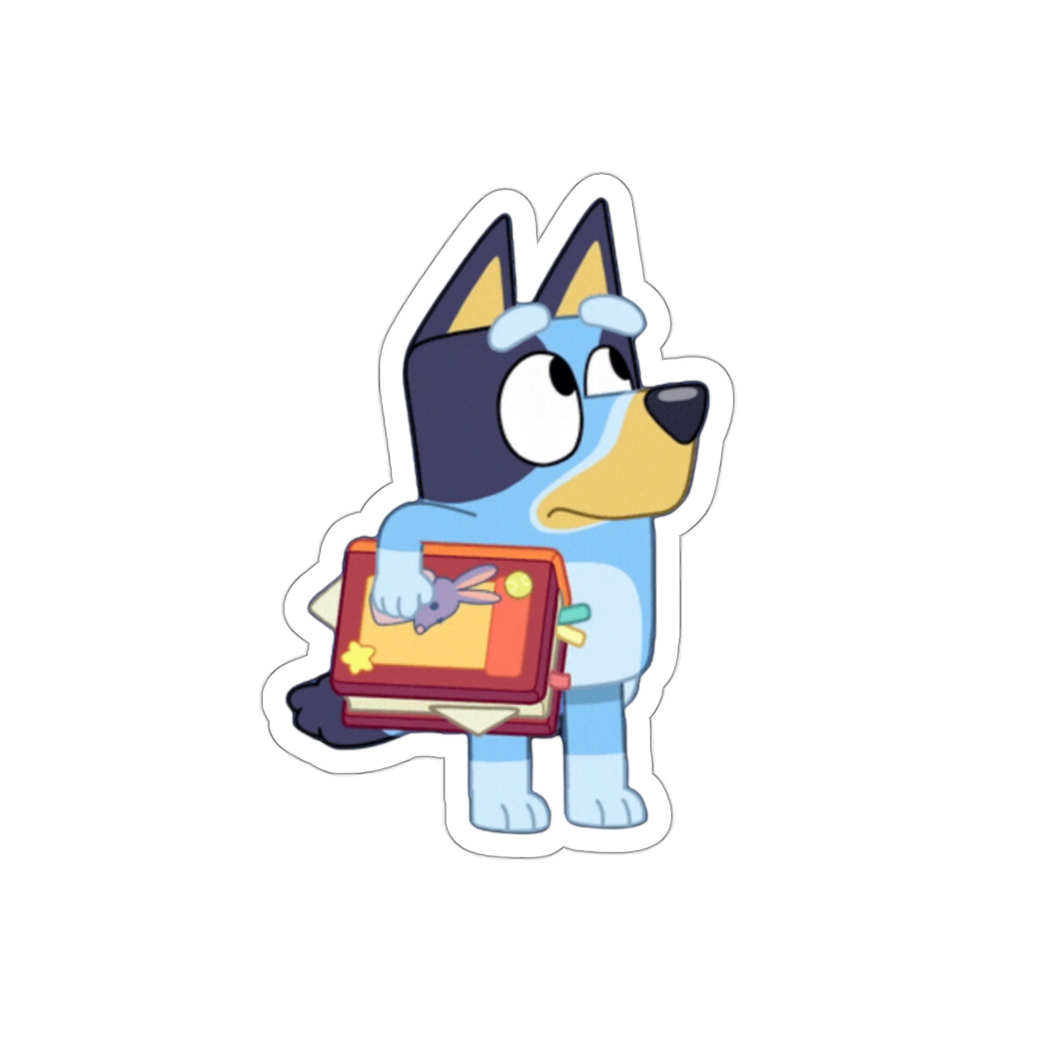 Bluey Kiss-cut Peel and Stick Decals, Birthday Decorations, Room Vinyl ...