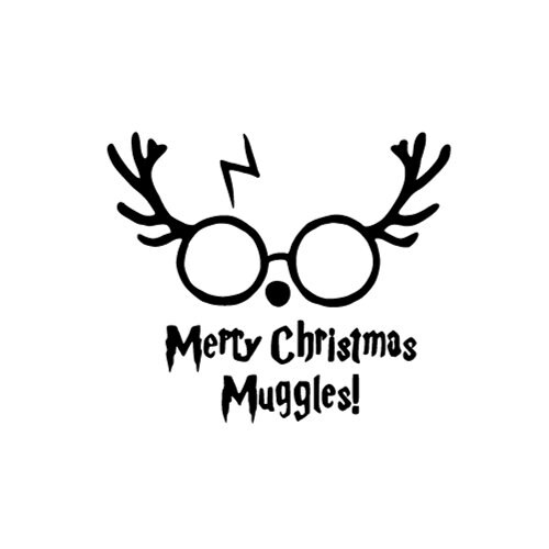 Merry Christmas Muggles Svg and Png File - Etsy