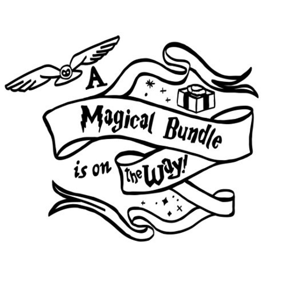 Magical Bundle is on Its Way Svg and Png File - Etsy