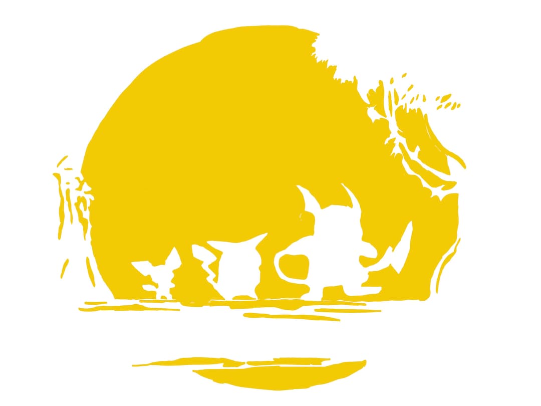 Pokémon Pichu, Pikachu y Raichu svg y png - Etsy México
