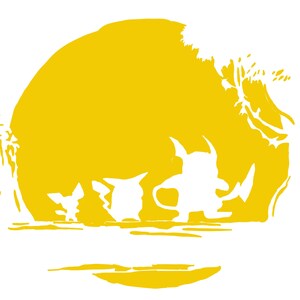 Pokemon Pichu, Pikachu, and Raichu Svg and Png - Etsy