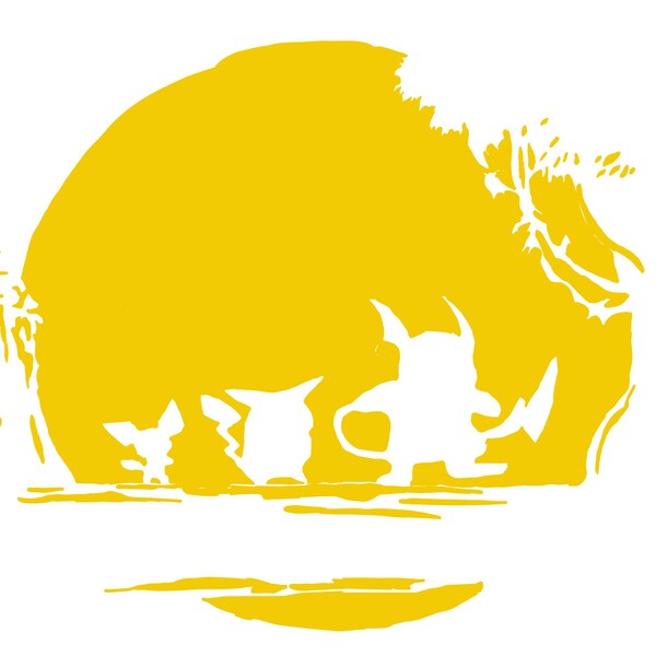 Pikachu and Raichu Svg - Etsy