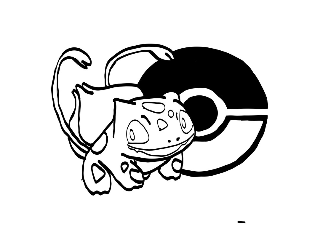 Pokemon Bulbasaur Digital Download Svg and Png - Etsy