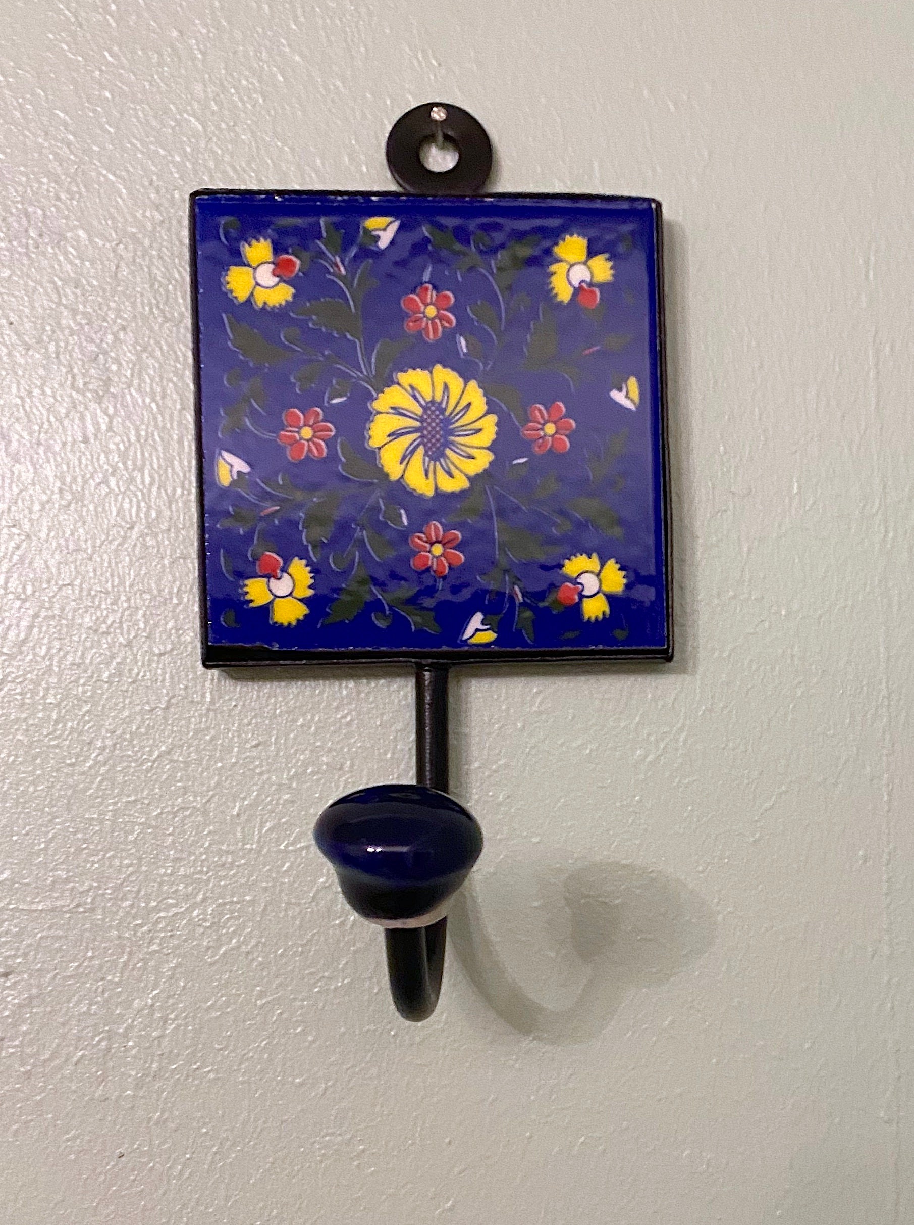 Ceramic Wall Tile Hook - Etsy