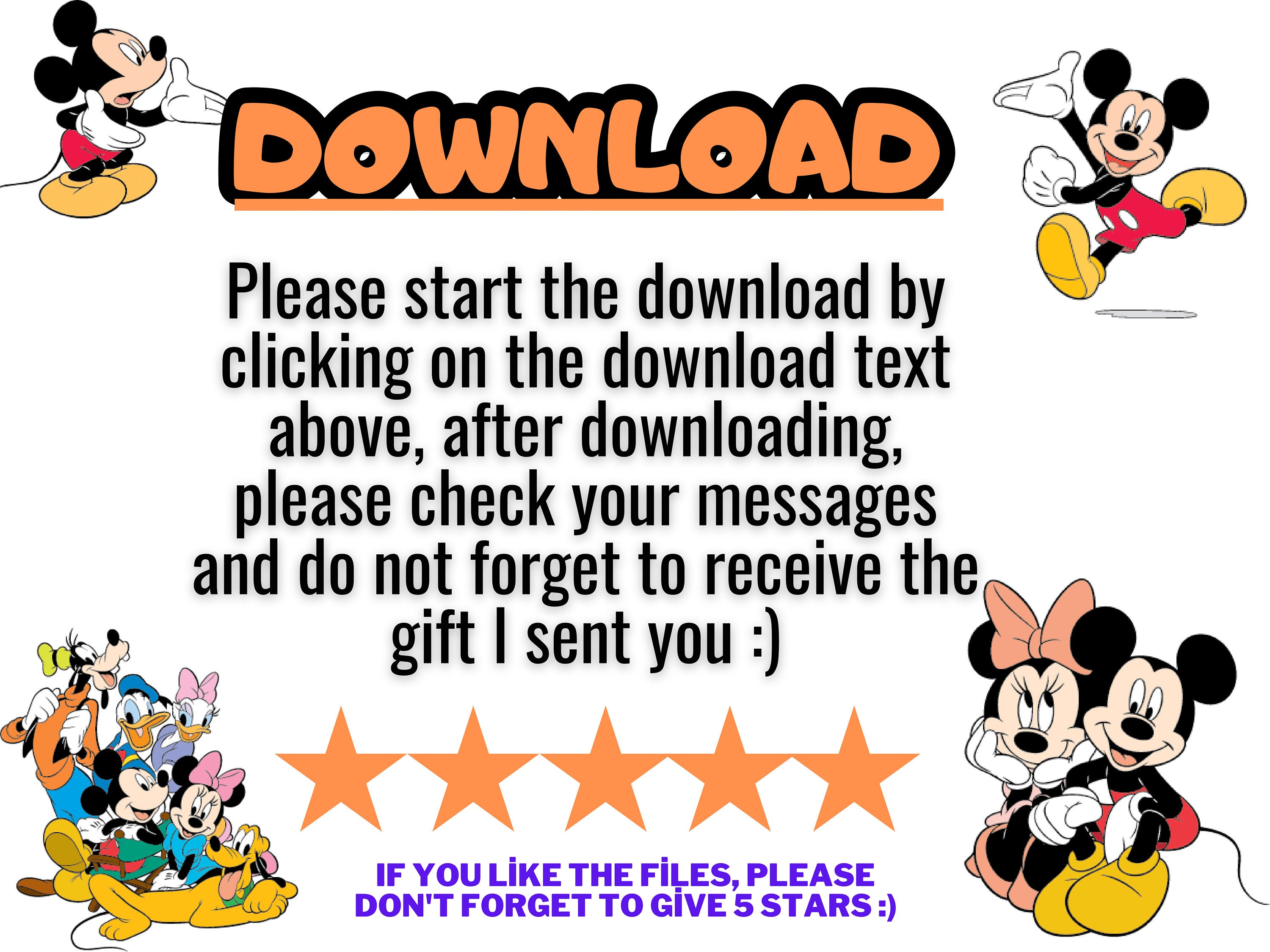 Mickey Mouse SVG Bundle, Svg Files for Cricut, Mouse SVG, Mickey ...
