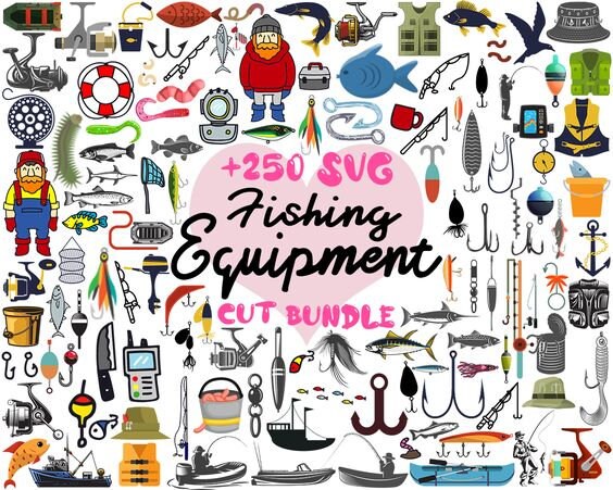 FISHING SVG Bundle FISHING Svg Cut Files for Cricut Fishing - Etsy