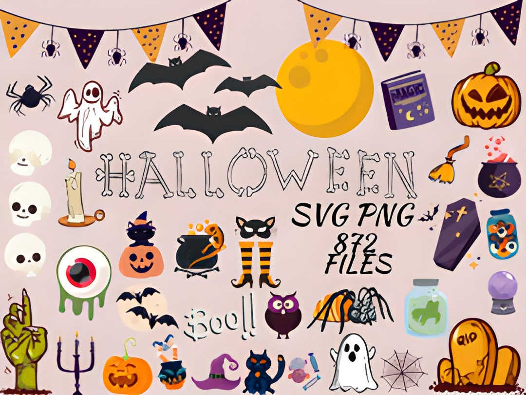 HALLOWEEN SVG Bundle, Halloween Svg Files for Cricut, Halloween Svg Cut ...