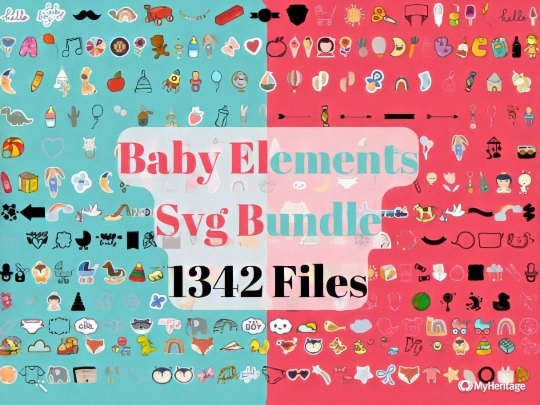 671 Baby SVG Bundle Baby Footprint SVG Baby PNG Baby Feet - Etsy México
