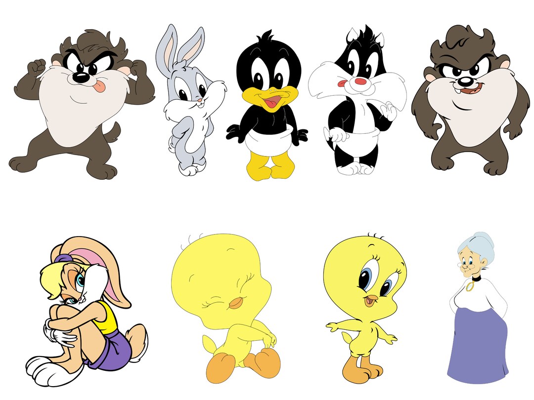 Baby Toons SVG Looney Tunes SVG Looney Tunes Birthday Svg - Etsy Australia