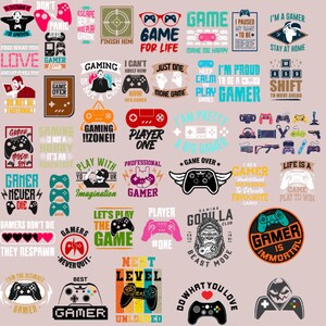 Gamer Svg, Gamer Svg Bundle, Gaming Svg Bundle, Funny Gamer Sayings Svg ...