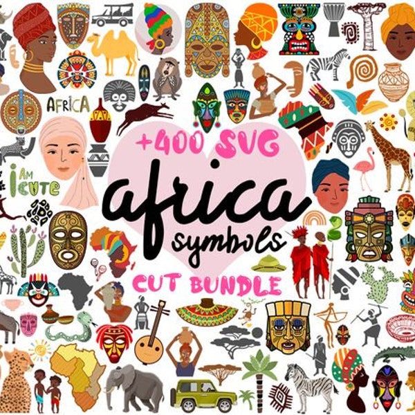 African Symbols Svg - Etsy