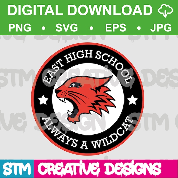 High School Musical Wildcats Svg - Etsy