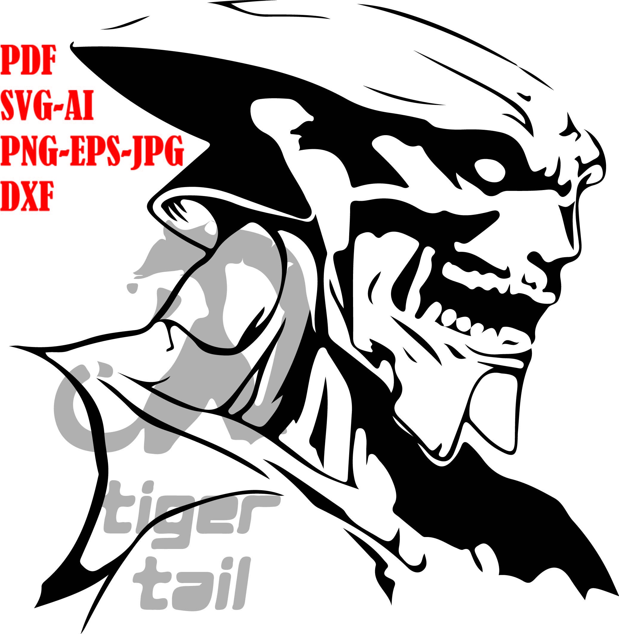 Tekken, Yoshumitsu 7 Different Files: Svg, Pdf, Eps, Png, Jpg, Ai, Dxf - Etsy