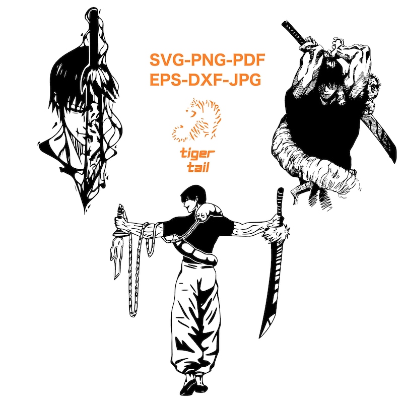 Toji Fushiguro Png - Etsy