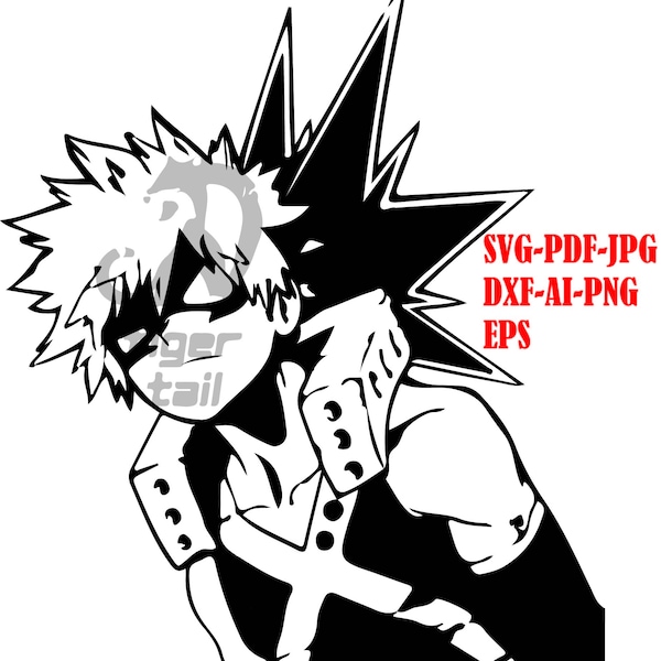 My Hero Academia Svg - Etsy