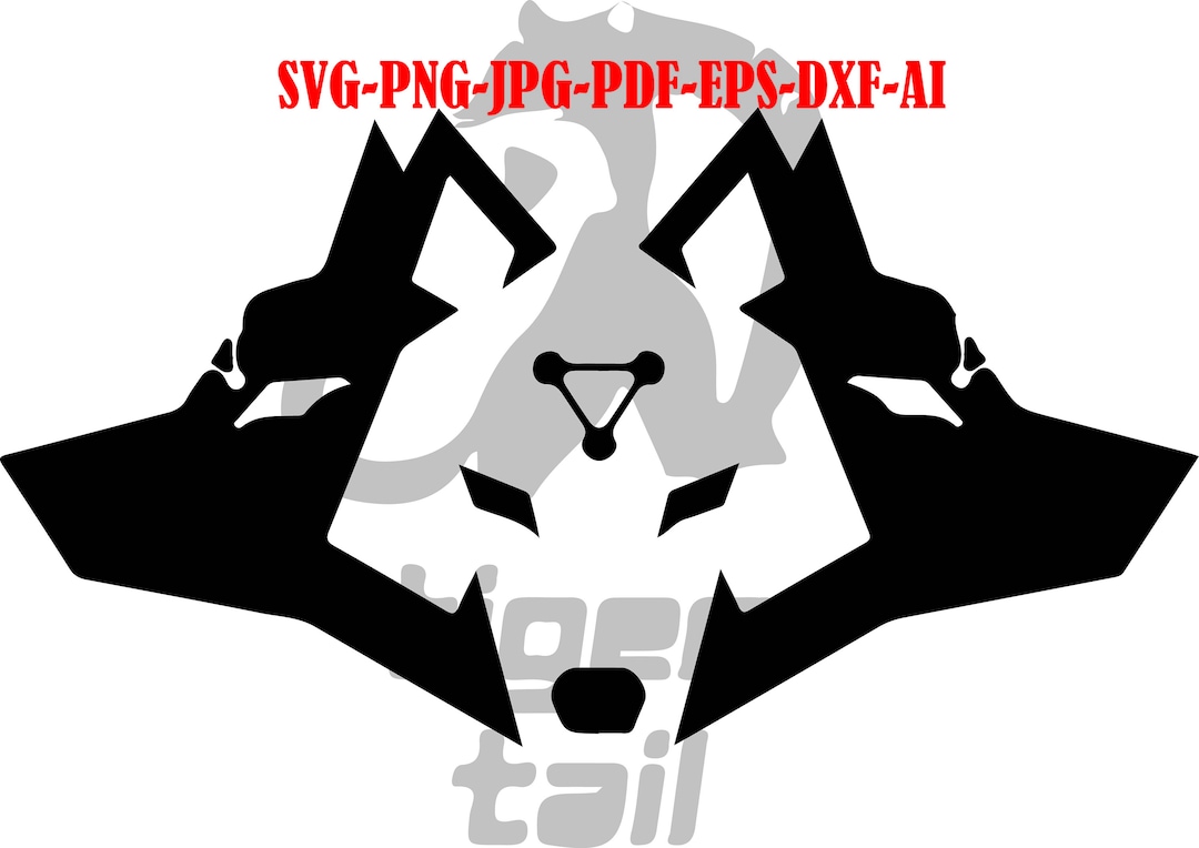 Jujutsu Kaisen, Megumi Fushiguro's Divine Dogs, 7 Different Files: Svg ...