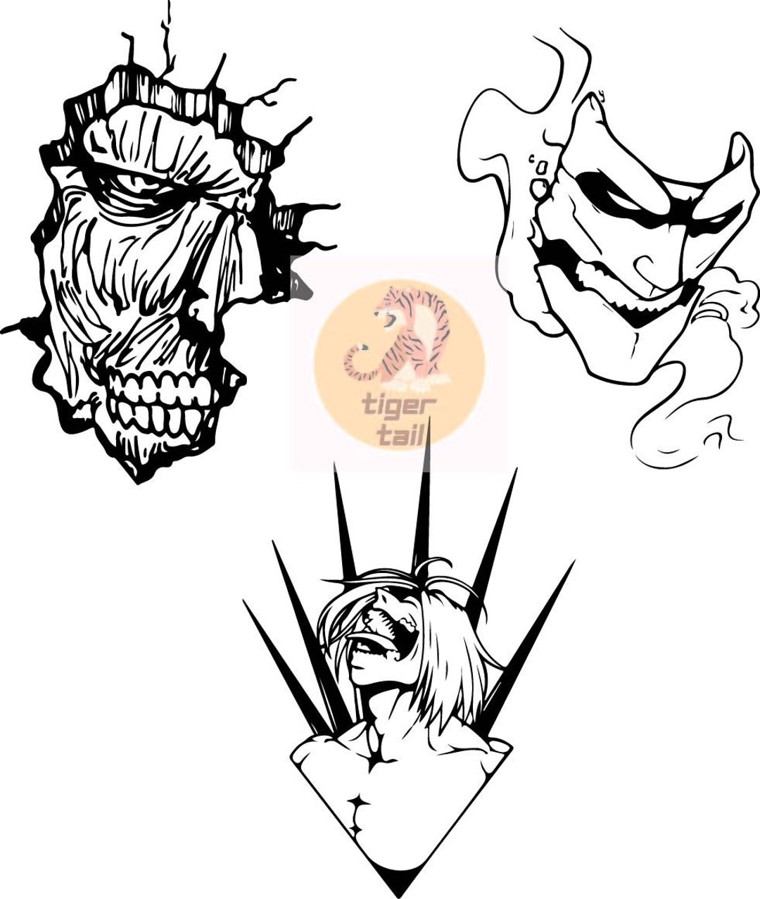 Attack on Titan Armored Titan, Attack Titan, AOT, 7 Different Files for ...