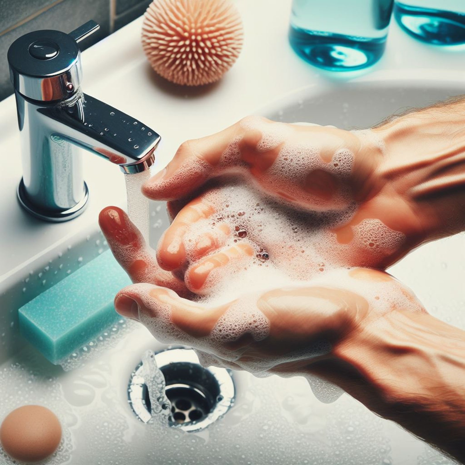 Hand Washing Drawing - Etsy