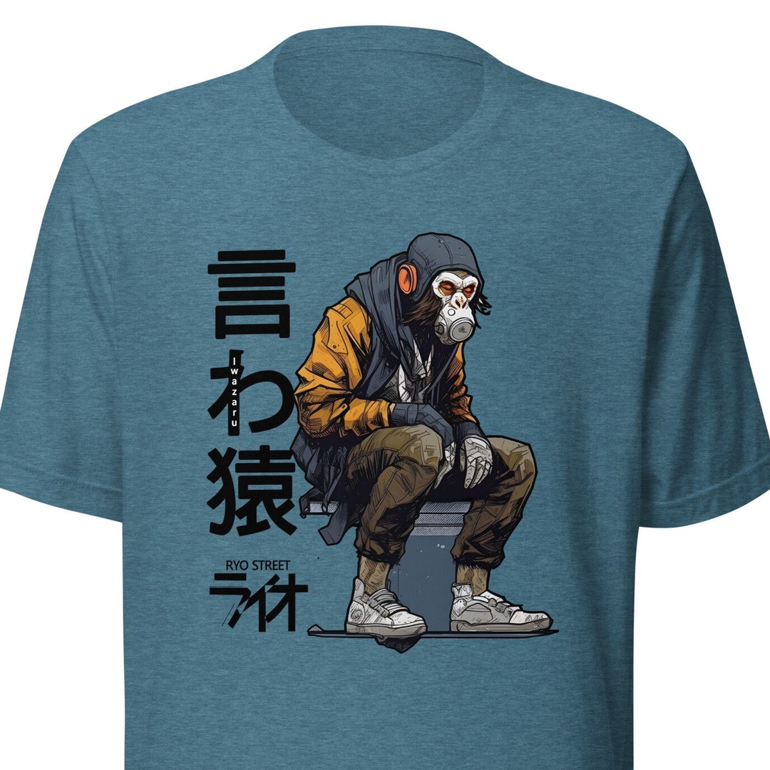 Iwazaru T-shirt - Etsy