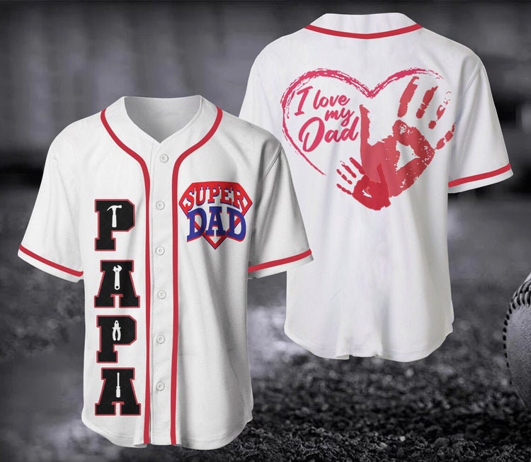 Dada Baseball Jersey, Dad Baseball Jersey, Gift For Dad, Father's day ...