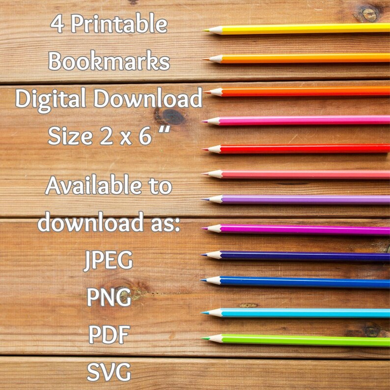 Color in Bookmarks | Printable Bookmarks | Book Club | Booklover Gift ...