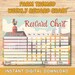 Edible Farm Themed Reward Chart | Edible Farm Themed Chore Chart ...