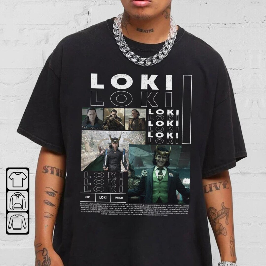 Loki Merch Movie Shirt Loki Movie 90s Retro Vintage Unisex - Etsy