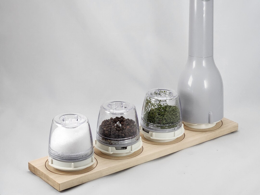 Finamill Pod Compatible Pod Base for 4 Pod's - Laser Engraved, Fits ...