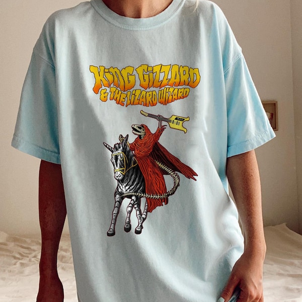 King Gizzard Shirt - Etsy