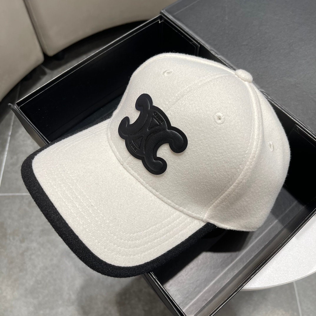 Celine Baseball Cap Celine Peaked Cap - Etsy