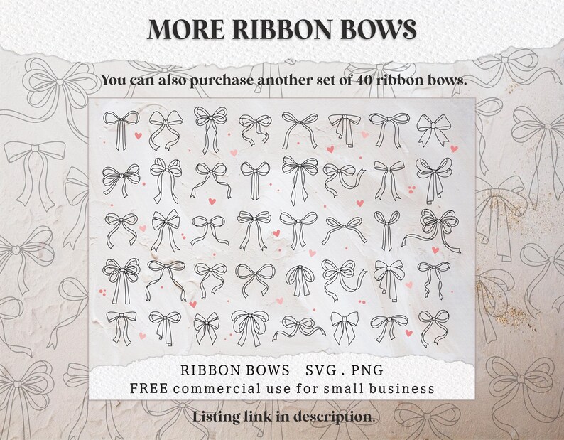 Ribbon Bow Outline Svg, Whimsical Frames Clipart, Coquette Bows Svg ...