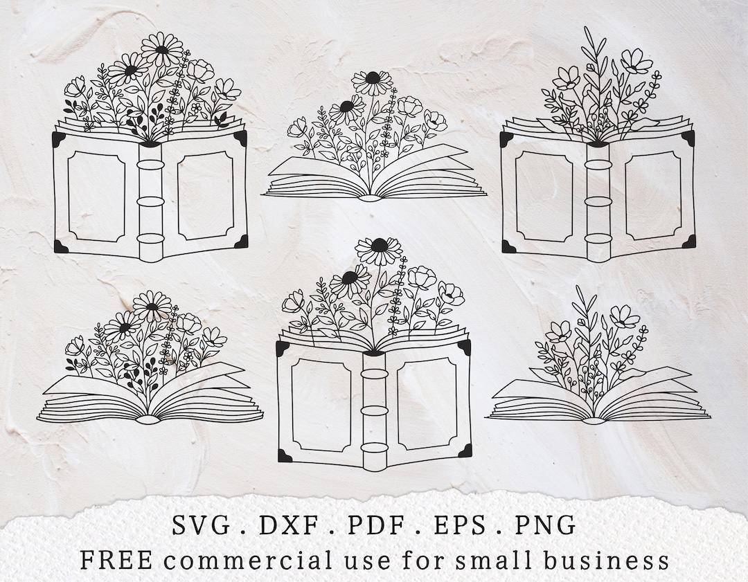 Book With Flowers Svg, It's a Good Day to Read a Book Svg, Read More ...