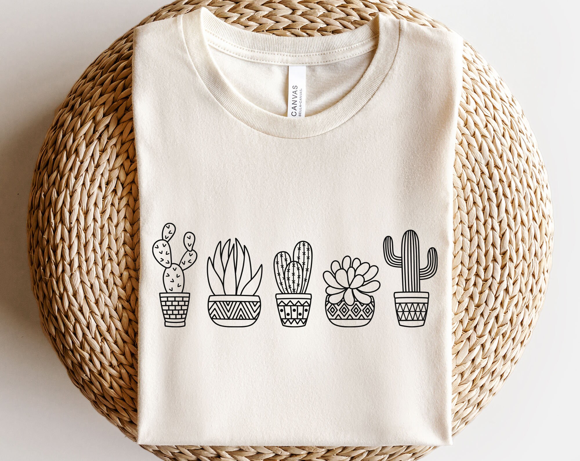 Cactus and Succulents Svg, Succulent Pots Svg, Boho House Plants Svg ...
