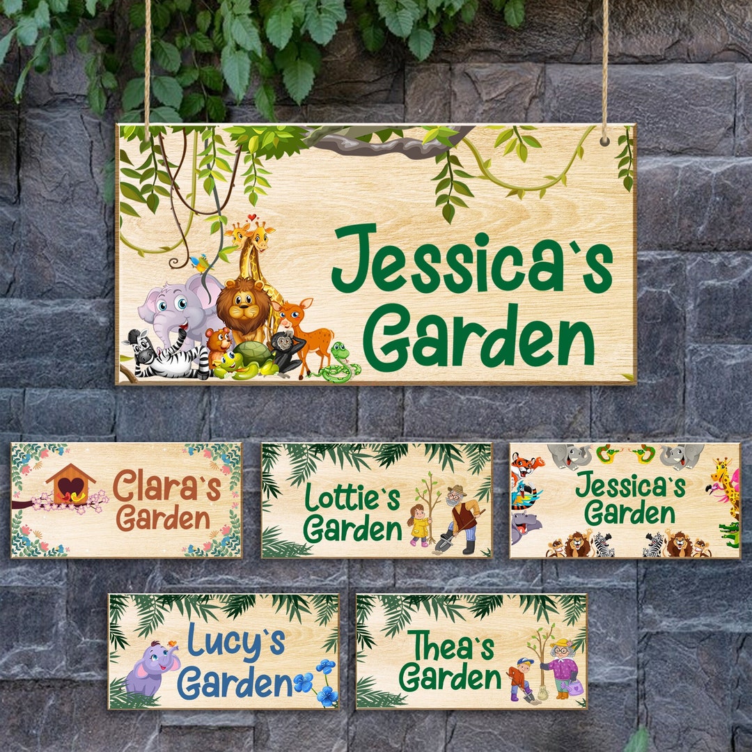 Personalised Room Sign Wooden Door Sign Garden Sign and Plaques Printed ...