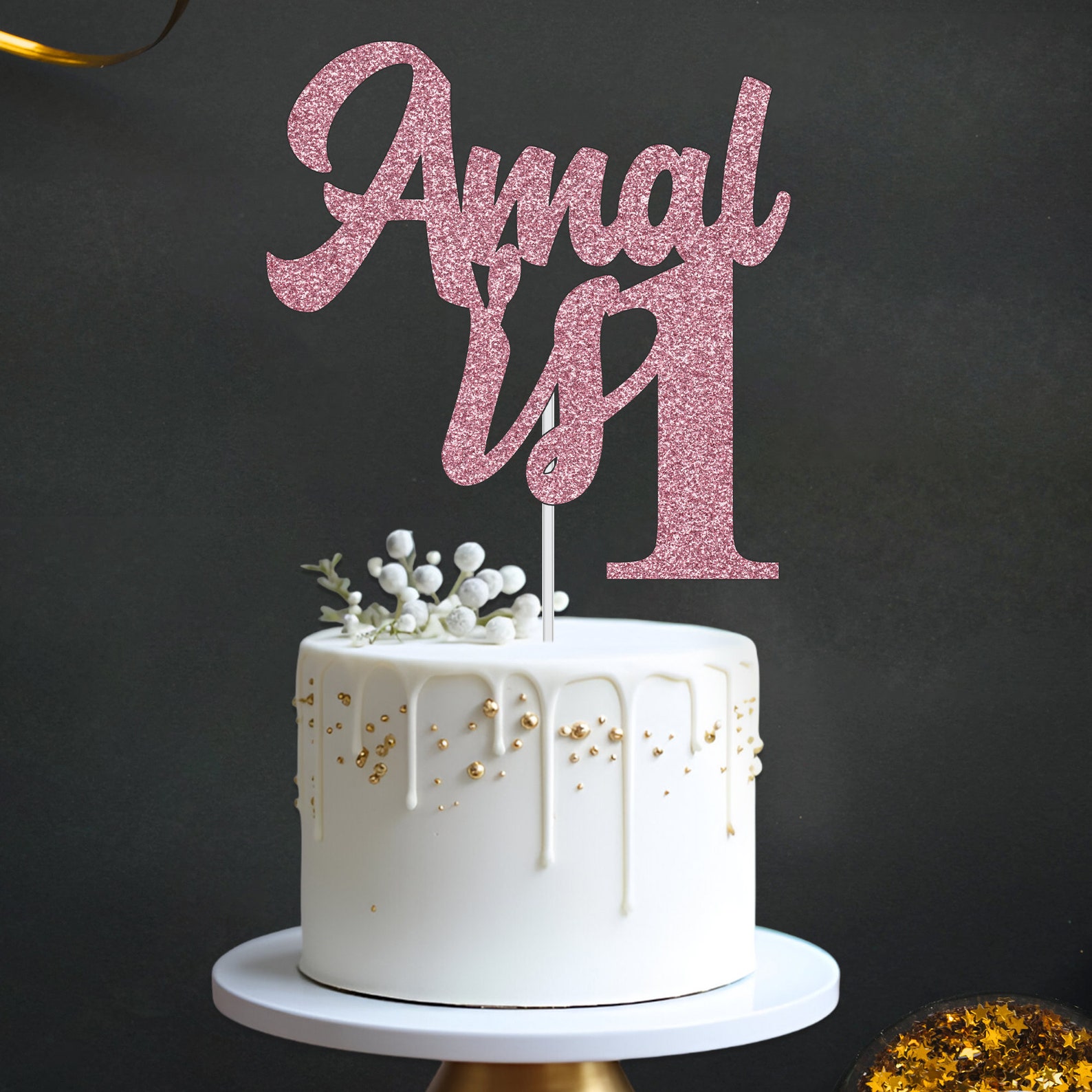 Personalised Birthday Cake Topper for All Happy Birthday Party ...